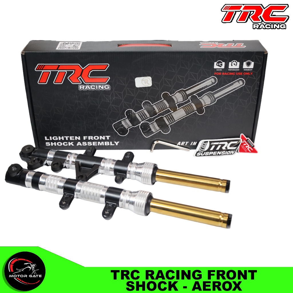TRC RACING LIGHTEN FRONT SHOCK ASSEMBLY FOR MOTORCYCLES - AEROX/SNIPER/MIO/WAVE | Shopee Philippines