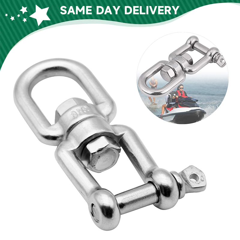 Swivel Ring Snap Rolling Shackle Device Marine Grade Stainless Steel ...