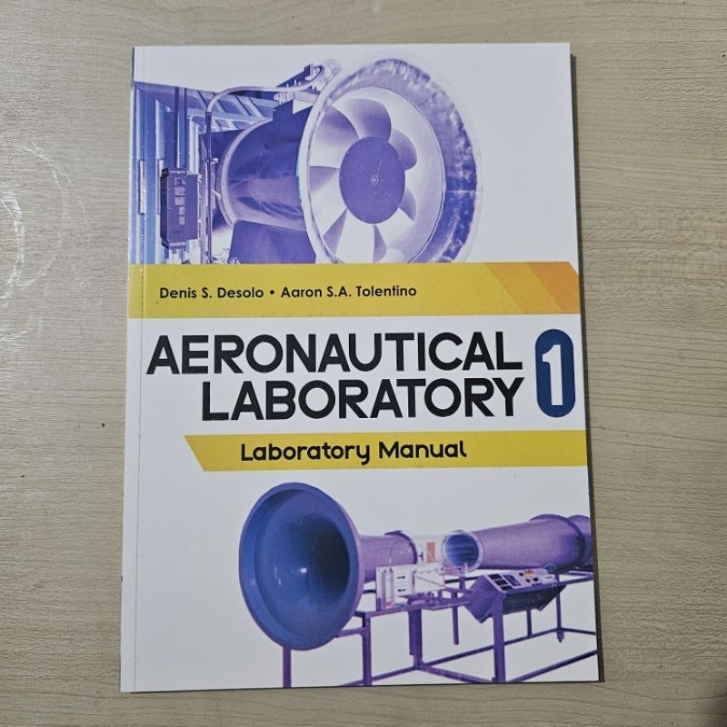 Aeronautical Laboratory 1 Laboratory Manual By:Tolentino | Shopee ...