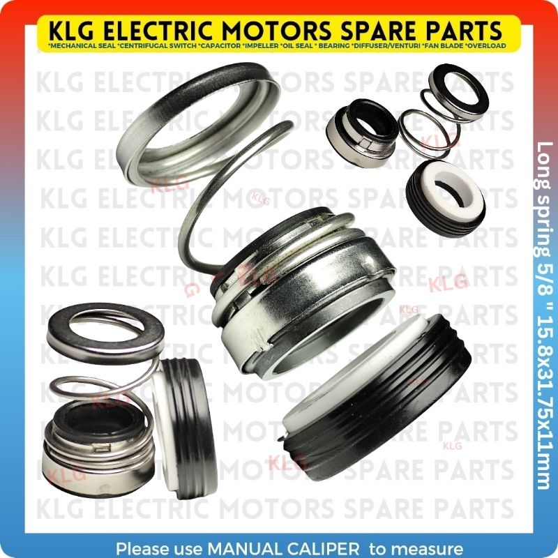 Mechanical seal 5/8 Long Spring water pump 16mm 15.8mm | Shopee Philippines