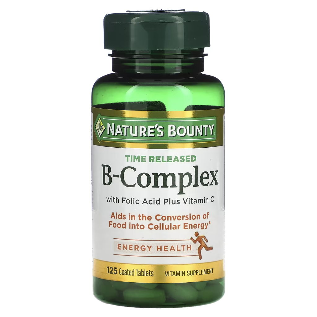 B-Complex, Time Released, 125 Coated Tablets By NB | Shopee Philippines