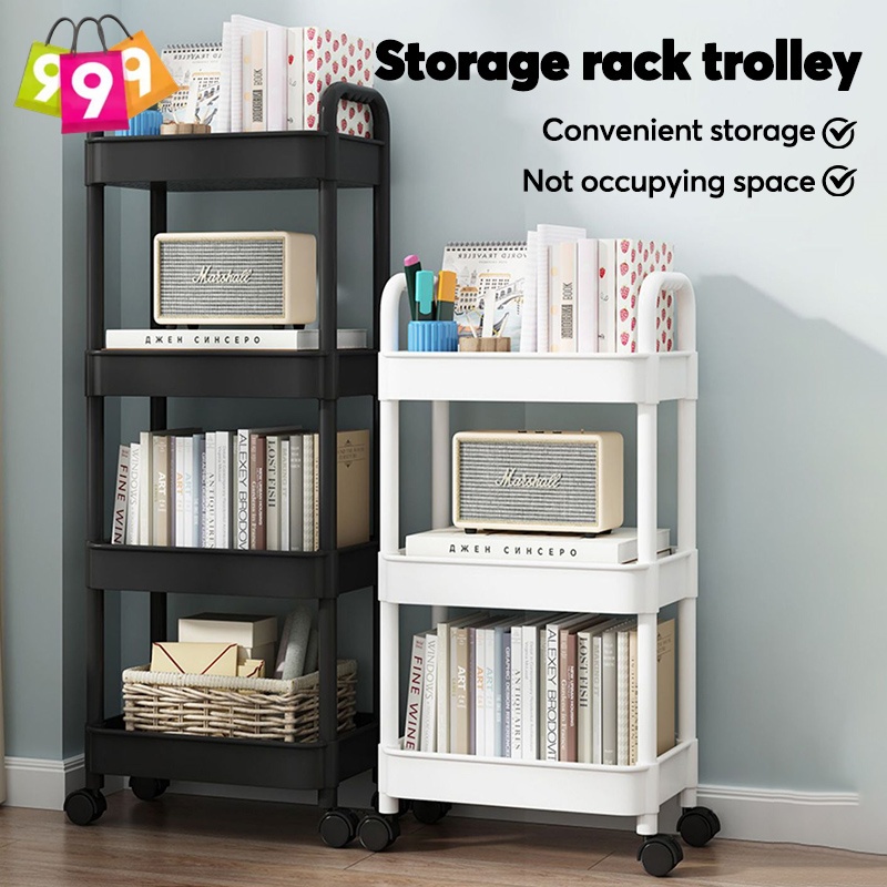 Trolley Cart Organizer Moving Rack Bathroom Organizer Rack Kitchen ...