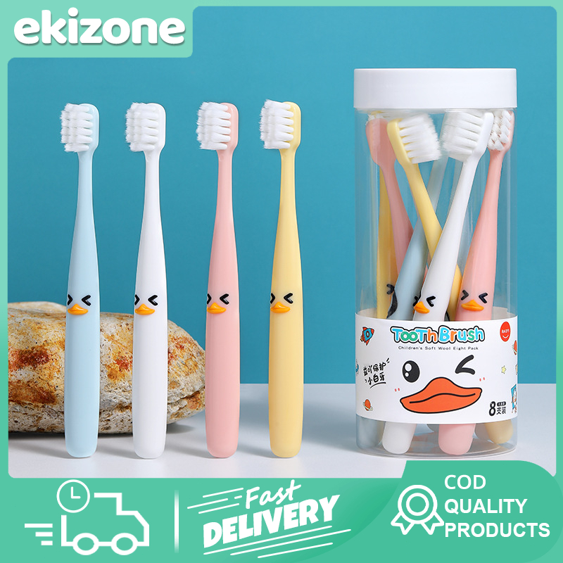 Duck Soft Hair Antibacterial Toothbrush For Children 1-5 Years Old Baby ...