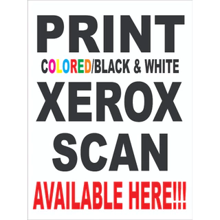 Shop xerox print scan signage for Sale on Shopee Philippines