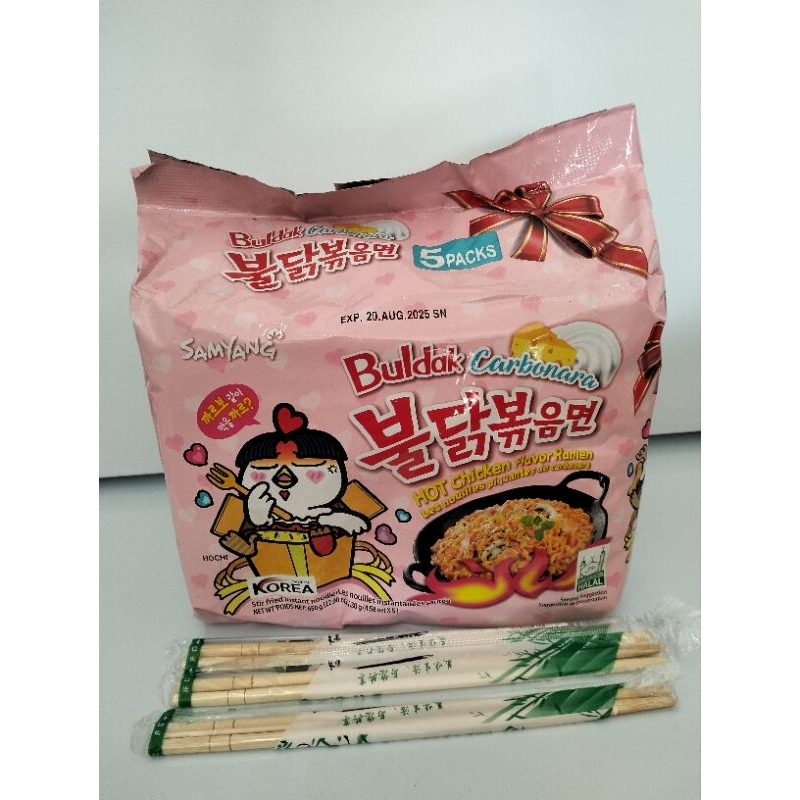 Samyang Noodles : buldak carbonara buldak cheese shin ramen jin ramen ...