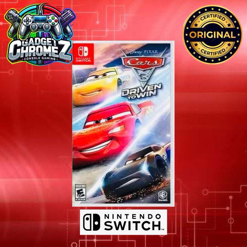 Cars 3 Driven To Win | Nintendo Switch Game | BRANDNEW | Shopee Philippines