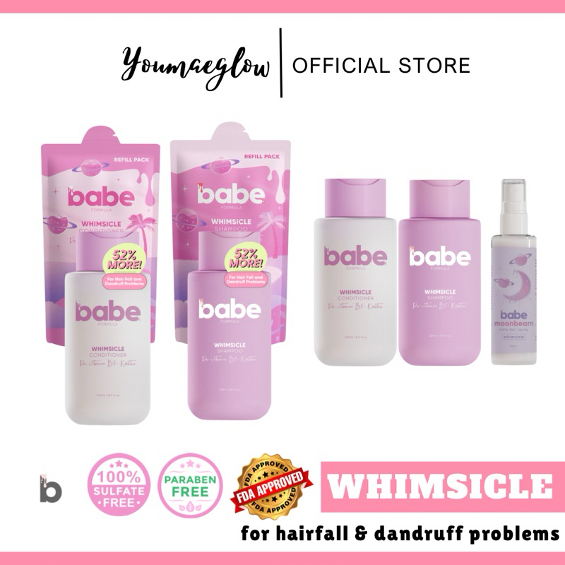 Babe Formula Whimsicle Shampoo Conditioner (for hairfall and dandruff ...