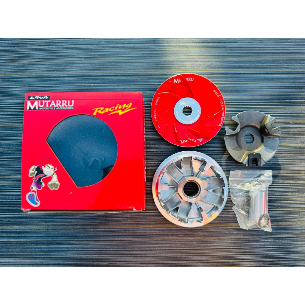 MUTARRU RACING PULLEY SET CLICK SPORTY SOULTY AMORE FINO SOUL MIO NMAX AEROX M3 PCX ADV BEAT FI ...