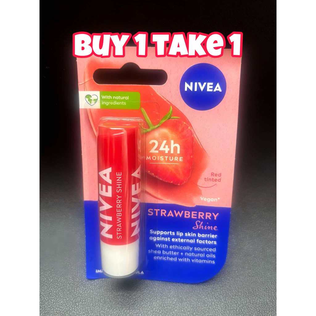 N LIP CARE Strawberry Shine Lip Balm 4.8g * BUY 1 TAKE 1 * | Shopee ...