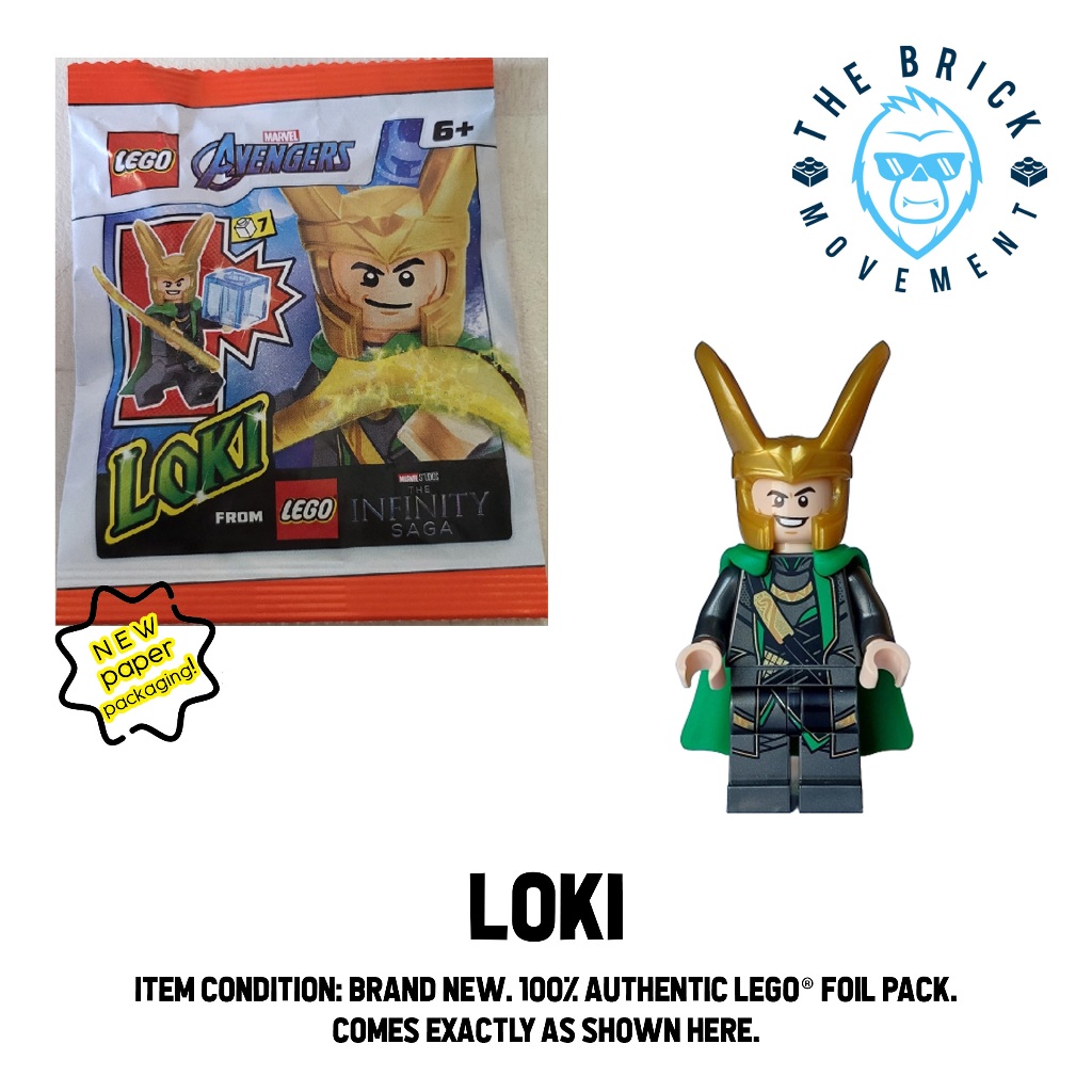 MARVEL Loki Foil Pack | Shopee Philippines