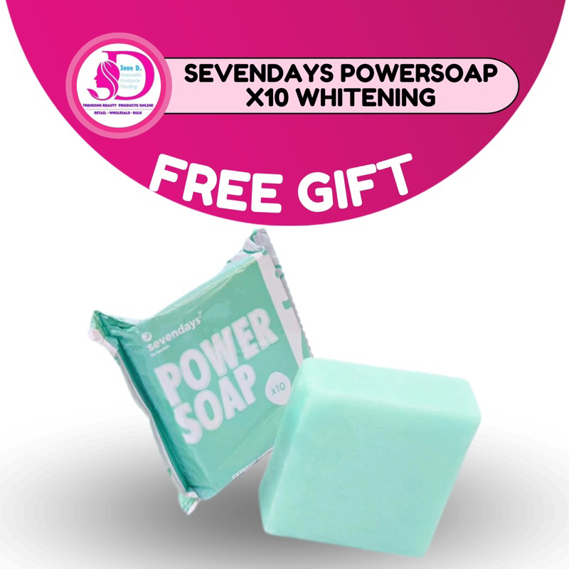 DSJ SEVENDAYS POWER SOAP X10 EXTREME WHITENING - COD | Shopee Philippines