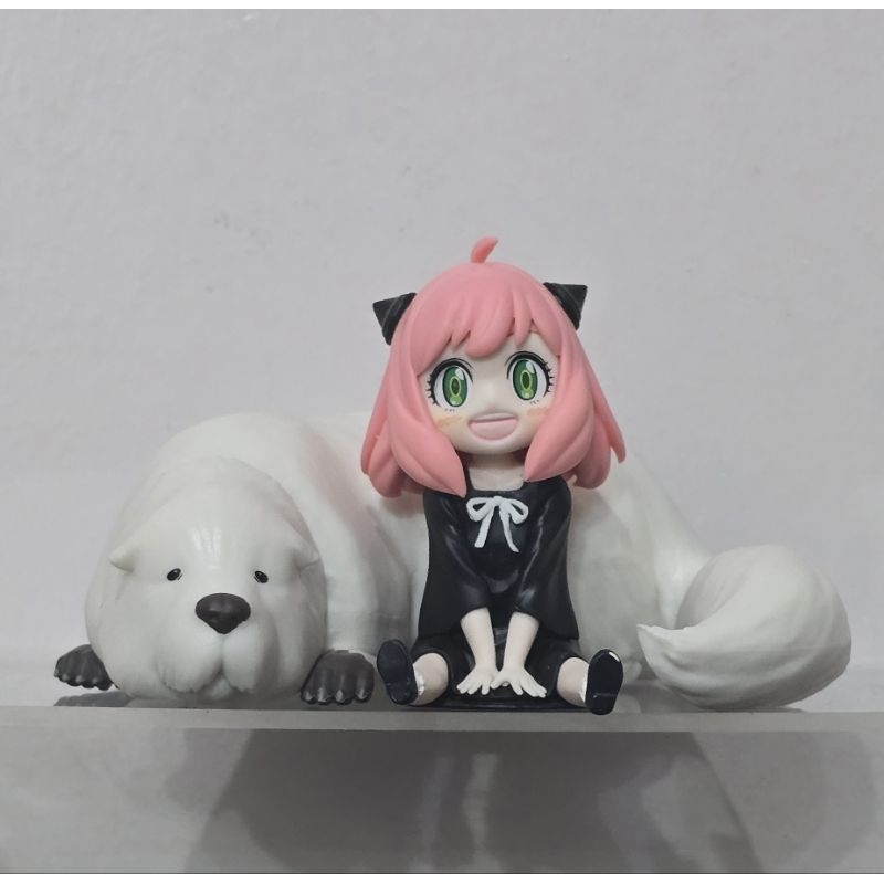 SEGA Spy X Family Chokonose Premium Anya Bond Sitting Figure (loose/no ...