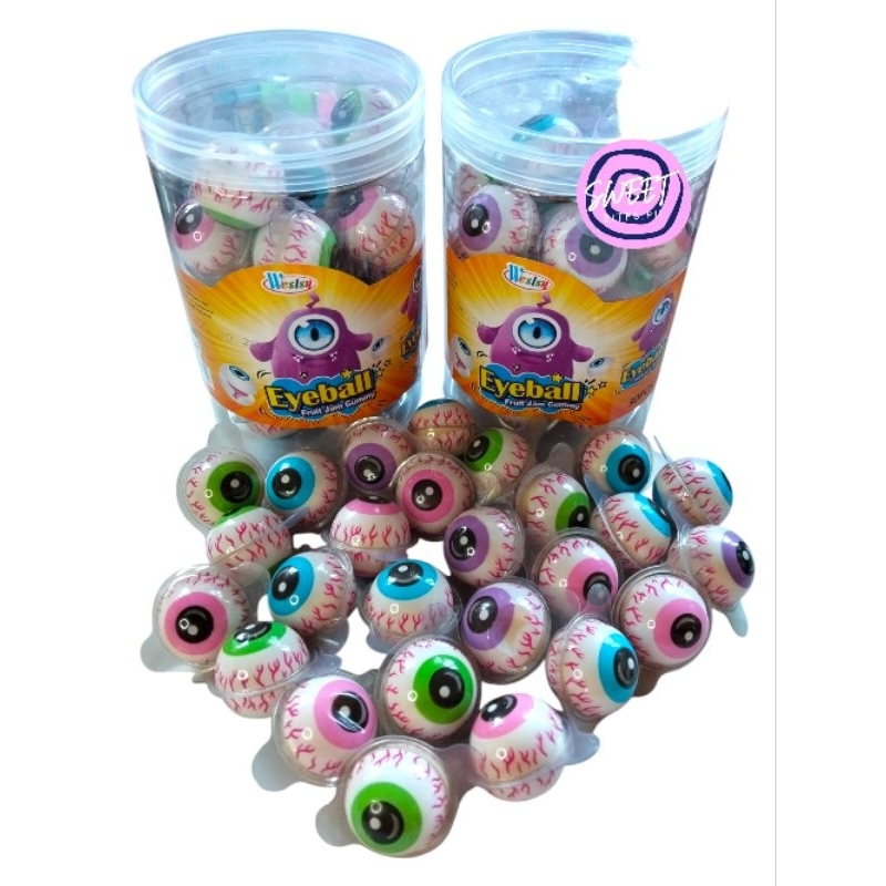 30 PCS EYEBALL FRUIT JAM GUMMY/SWAK PANINDA | Shopee Philippines