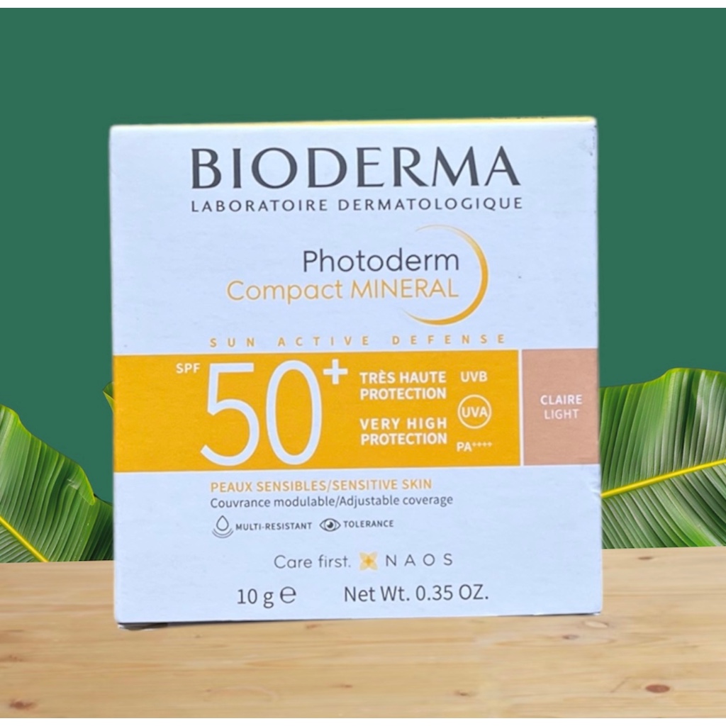 Bioderma Photoderm Compact Mineral SPF50 Color Light | Shopee Philippines