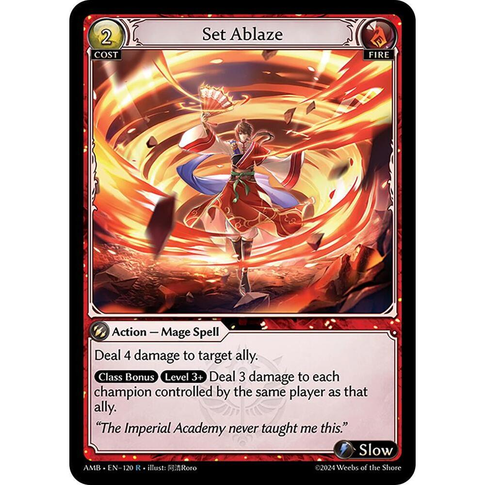 Set Ablaze - Grand Archive - AMB | Shopee Philippines