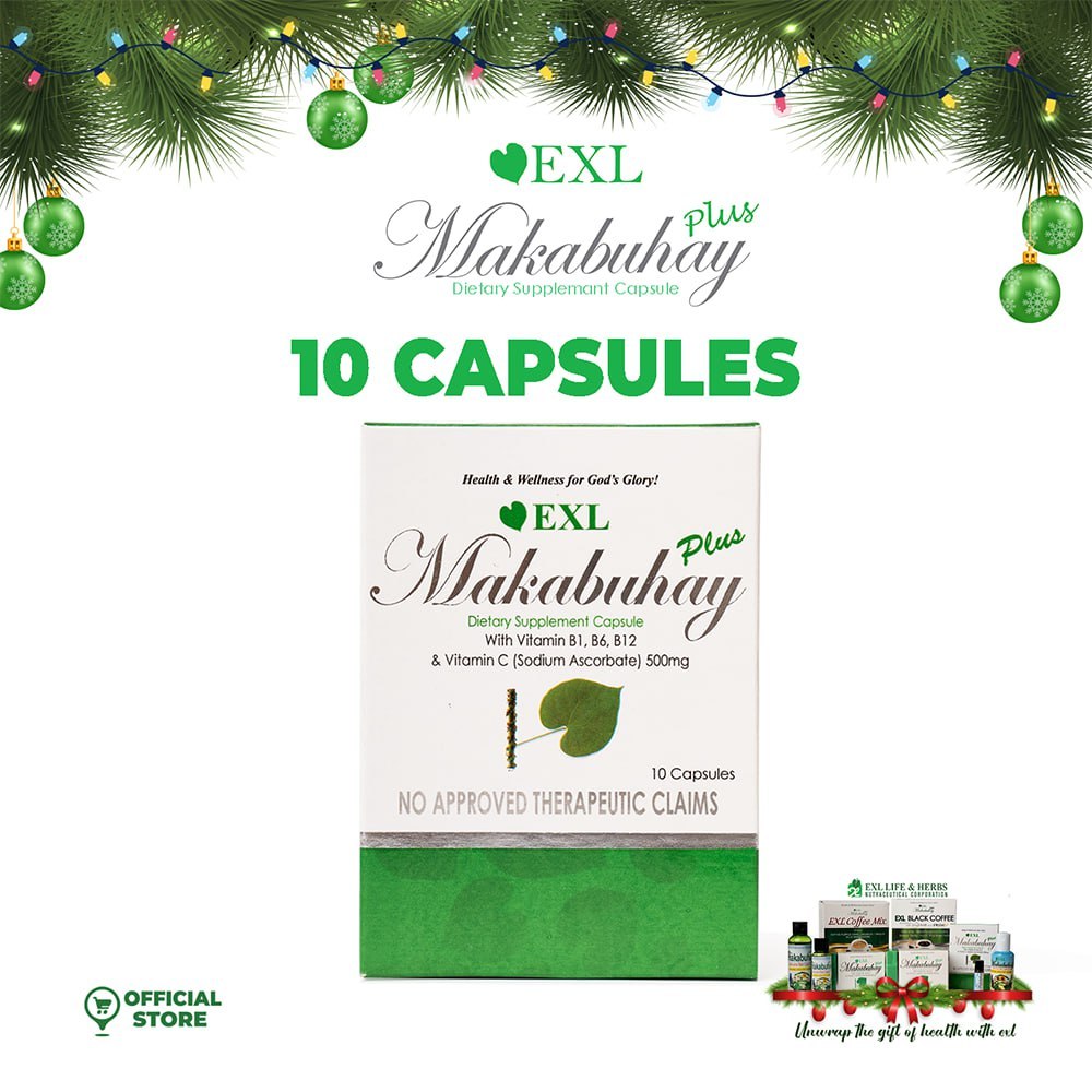 EXL Makabuhay Plus Dietary Supplement (10 capsules per box) | Shopee ...