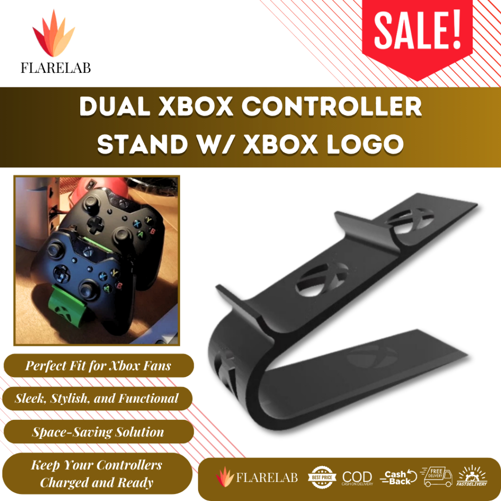 Dual Xbox Controller Stand w/ Xbox Logo | Shopee Philippines
