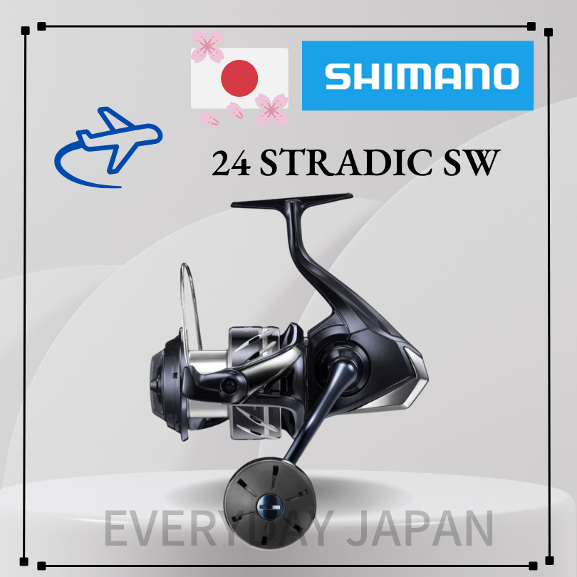 SHIMANO 24 STRADIC SW Spinning Reel 4000HG/5000XG/6000PG/6000XG/8000HG ...