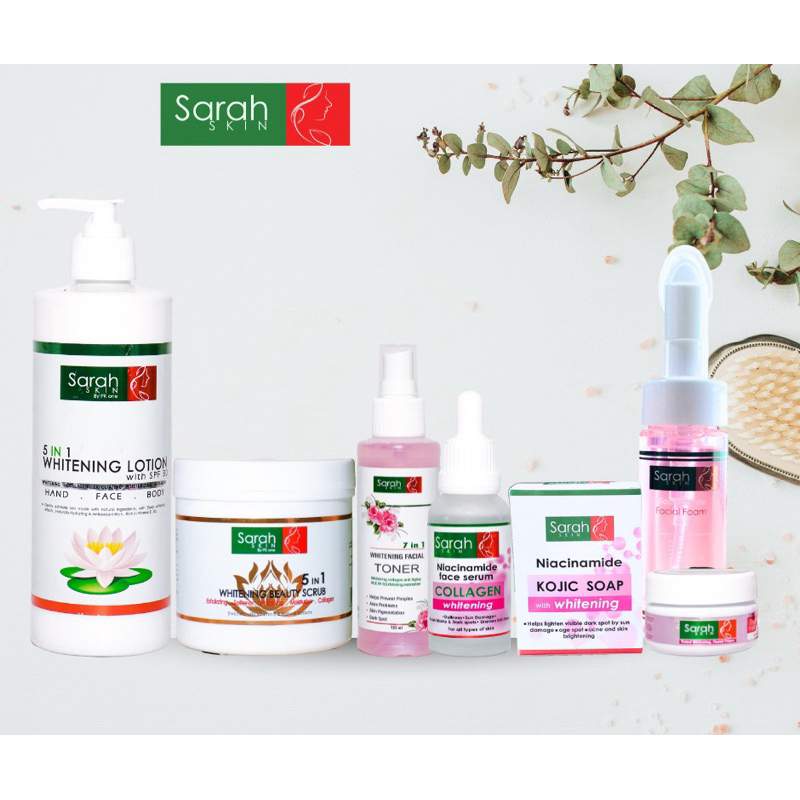 Sarah Skin Whitening Set | Shopee Philippines