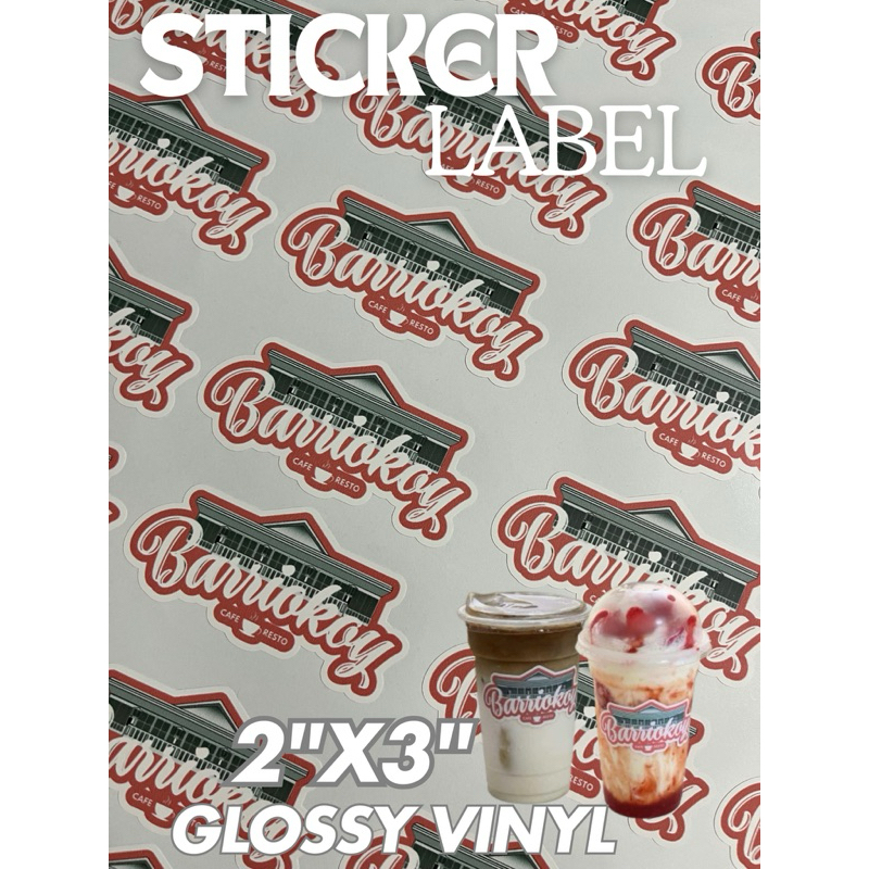 2"x3" 100 PCS STICKER LABEL WATERPROOF SMUDGE PROOF HIGH QUALITY ...