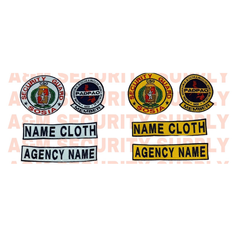 Set Patches(Computerized embroidery) | Shopee Philippines