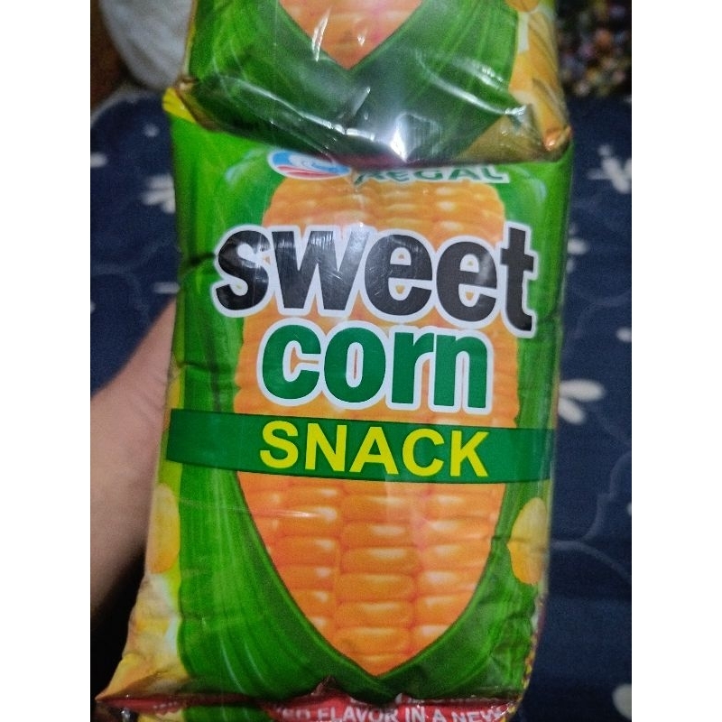 Sweet Corn Snack 10 packs x 25g total 250g | Shopee Philippines