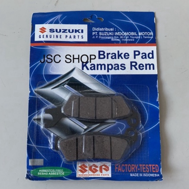 SUZUKI BRAKE PAD SGP FRONT Gixxer155, Gsx-R150, GSX-S150, RaiderF.i 150 ...