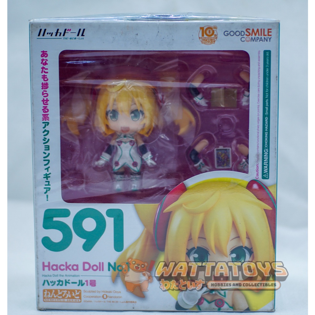 Nendoroid 591 - Hacka Doll the Animation - Hacka Doll No.1 | Shopee Philippines