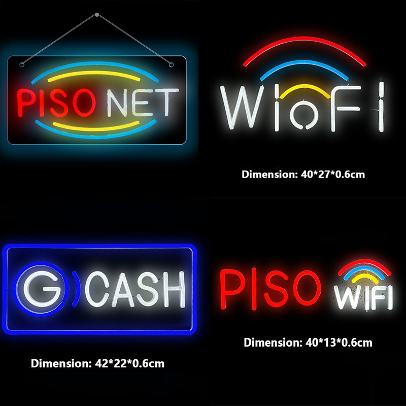 G Cash - Piso Net Signage LED Neon Light Are Suitable for Payment ...