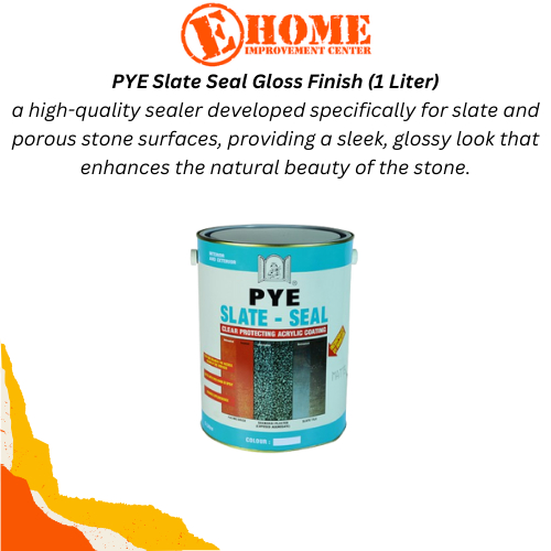 PYE Slate Seal Gloss Finish (1 Liter) | Shopee Philippines