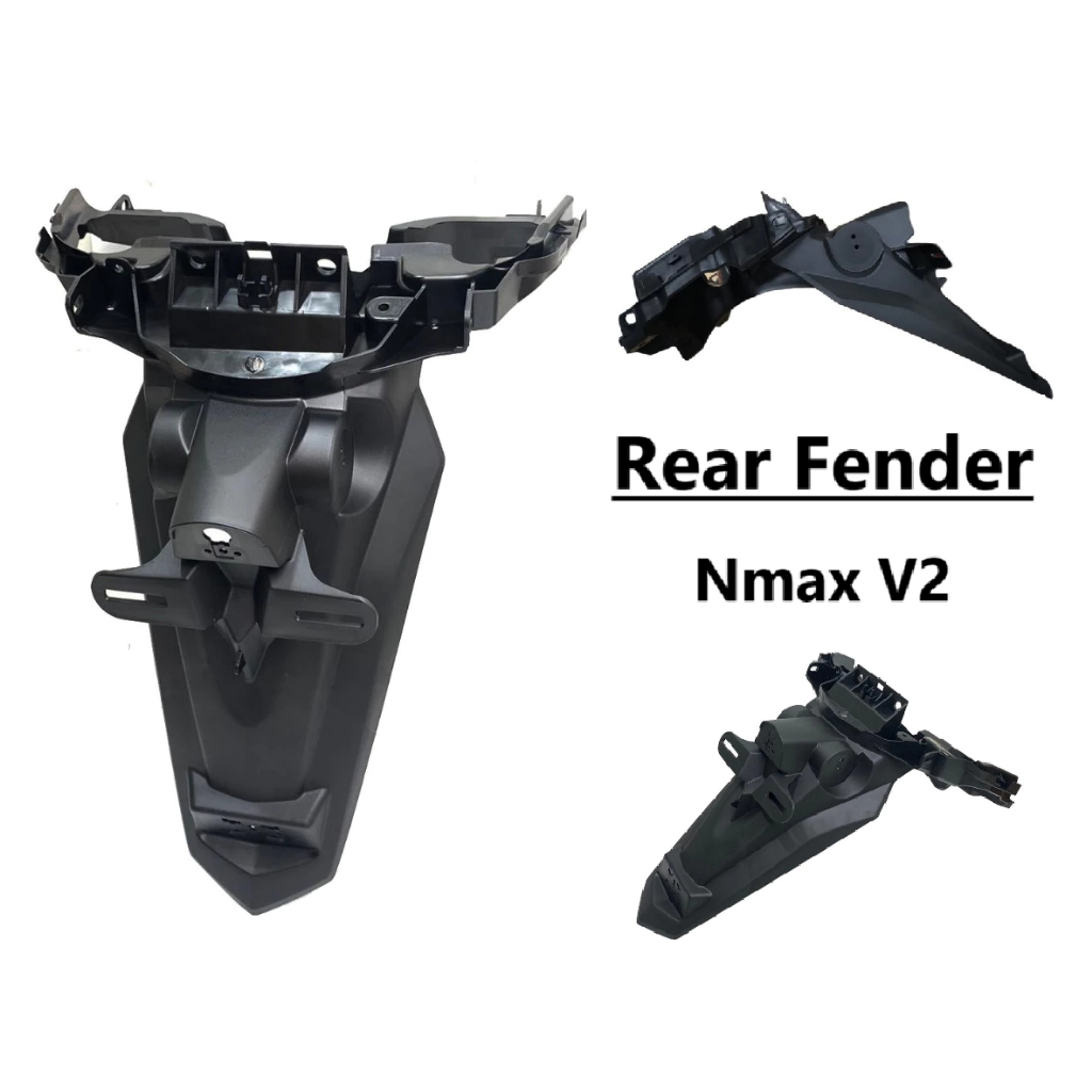 Rear Fender (Black) - Nmax V2 | Shopee Philippines