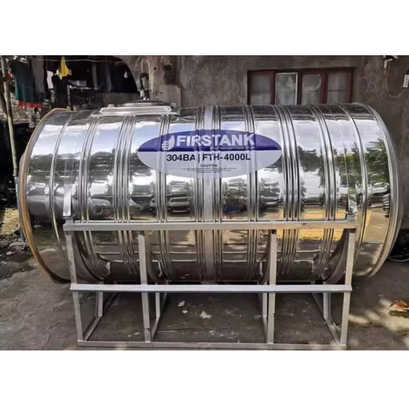 Bestank Stainless water tank horizontal 4000 liters | Shopee Philippines