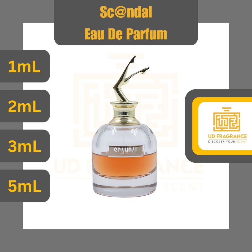 [DECANT] SC@NDAL EDP (1ml, 2ml, 3ml or 5ml DECANT ONLY) | Shopee ...