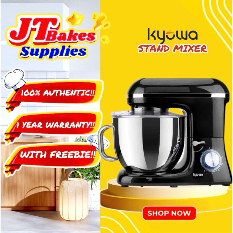 New Kyowa Stand Mixer 7 liters Kw-4513 Black With Freebie | Shopee ...