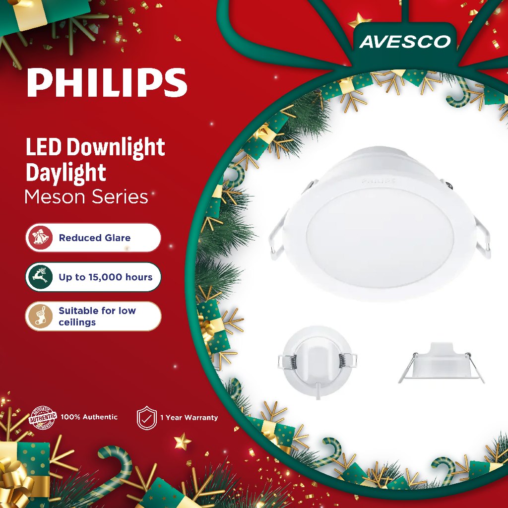 Philips LED Downlight | Meson Series | 9W | 13W | Daylight 6500K ...