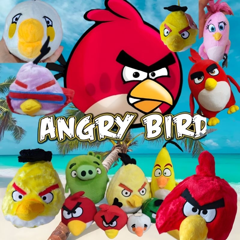 Angry Birds Stuffed Toys Preloved | Shopee Philippines