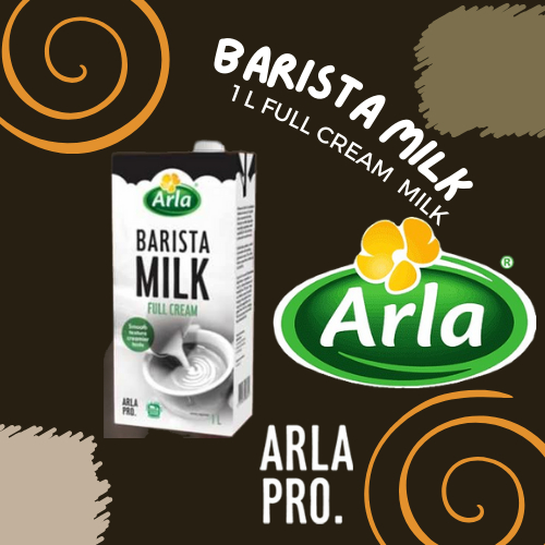 Arla PRO BARISTA FULL CREAM MILK 1L WHOLESALE - Premium Milk for Coffee Shops & Cafés | Shopee ...