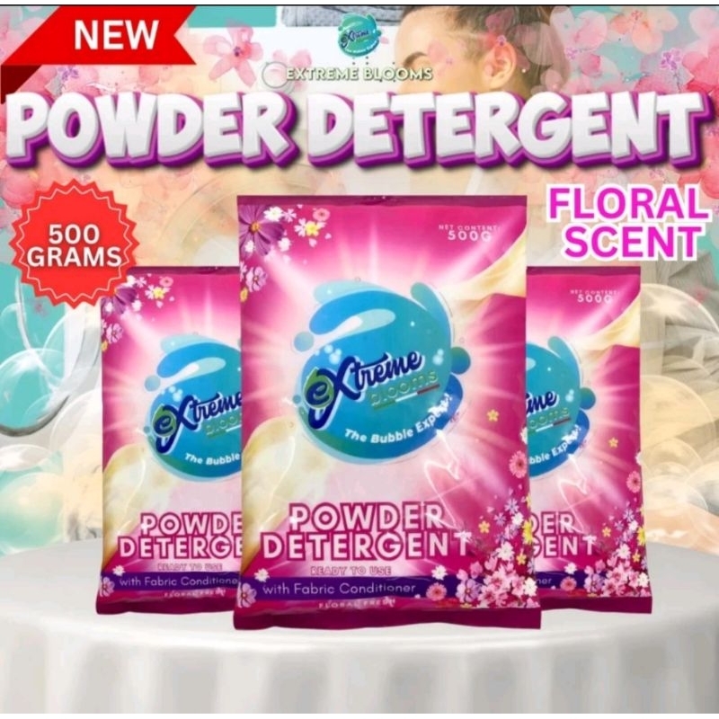 NEW LAUNDRY DETERGENT POWDER 500G. 6pcs/12pcs (READY TO USE!!) | Shopee ...