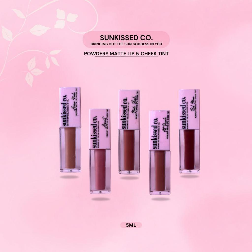 Sunkissed Co. Powdery Matte Lip & Cheek Tint | Shopee Philippines