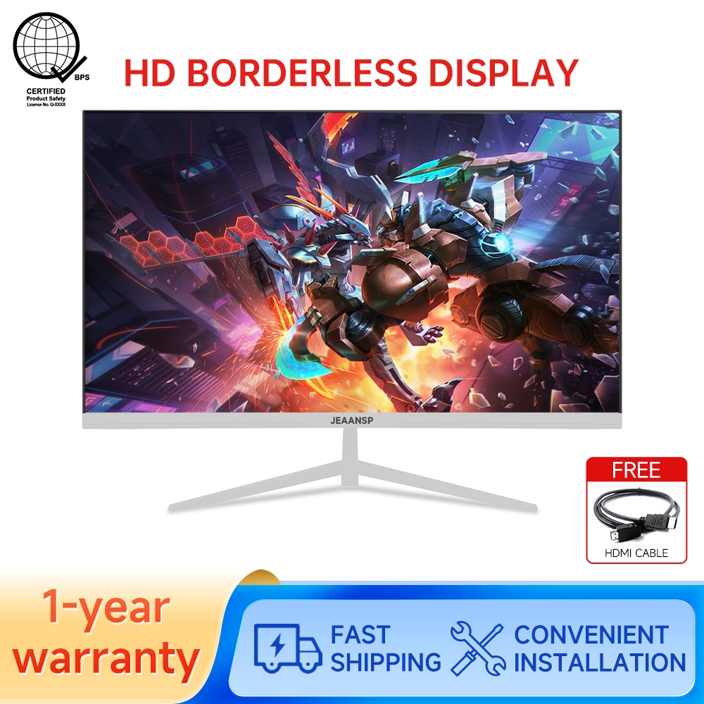 JEAANSP FHD22/25/27inch No border Gaming Monitor 75Hz 22V8 IPS Flat ...