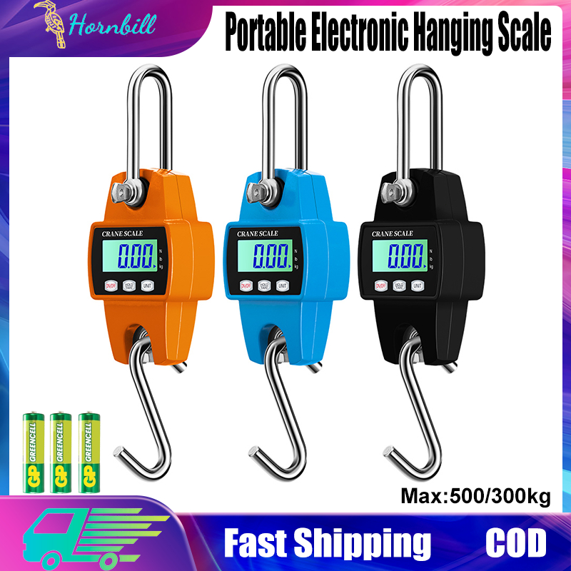 Digital Weighing Scale 300/500kg Portable Electronic Luggage Hanging ...