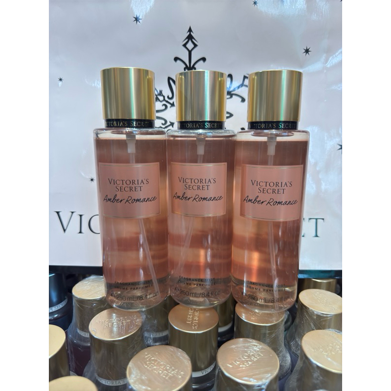 Original Victoria Secret Amber Romance Body Mist 250ml | Shopee Philippines