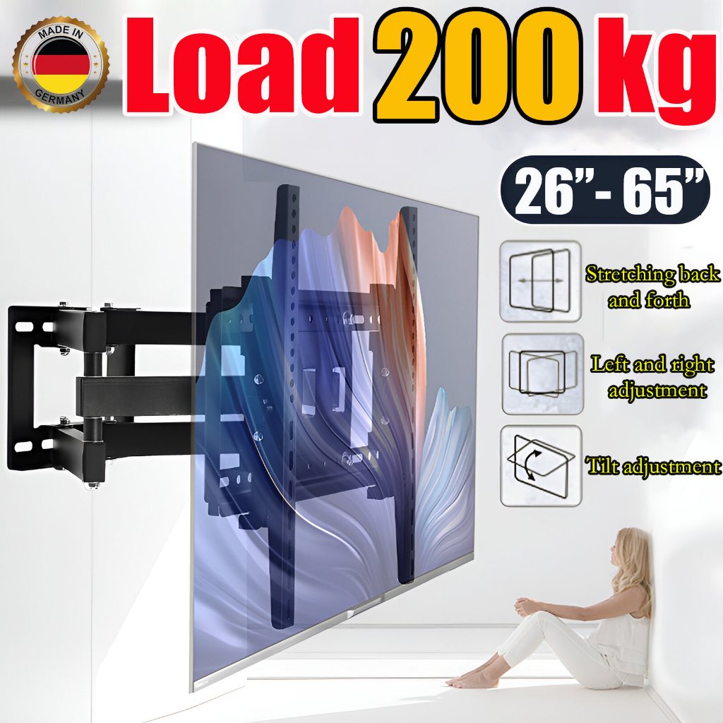 Universal Wall bracket for tv Wall bracket 26-55" Flat Panel tv holder ...