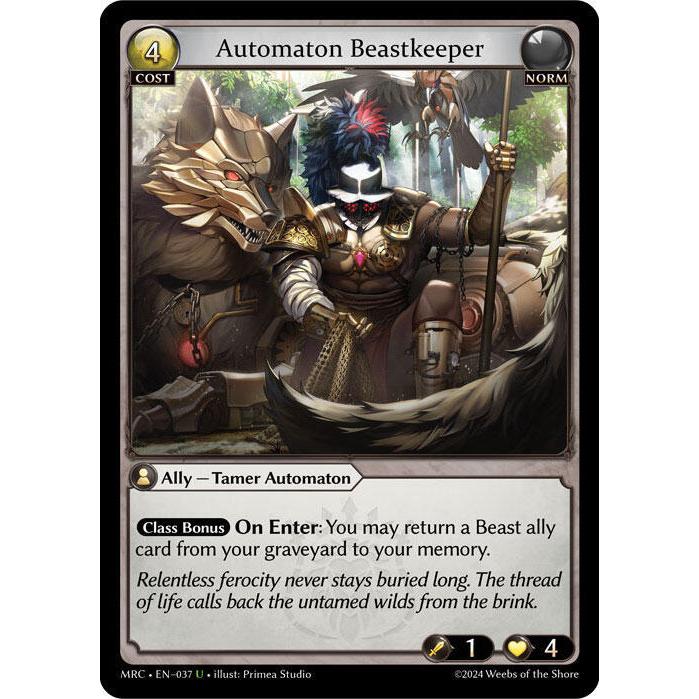 Automaton Beastkeeper - Grand Archive - MRC | Shopee Philippines
