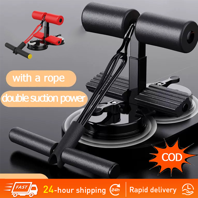[Upgrade]Home Gym Double Suction Sit Up Bar stand tool exercise ...