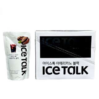 Ice Talk Korean Coffee Pouch Drink - 230ml - Black Americano, Sweet ...