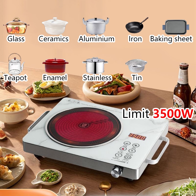 3500W Electric ceramics cooker Electric stove Inverter induction cooker ...