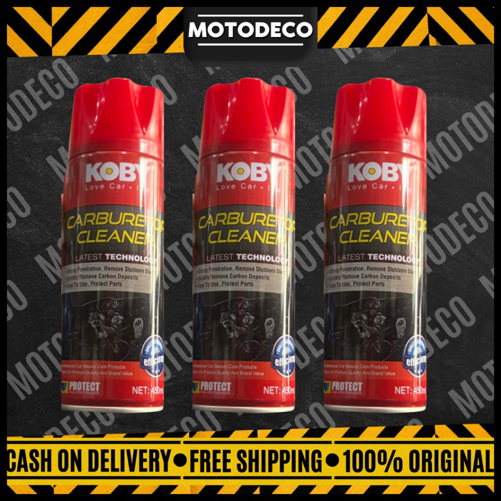 KOBY CARBURETOR CLEANER 450ML | Shopee Philippines