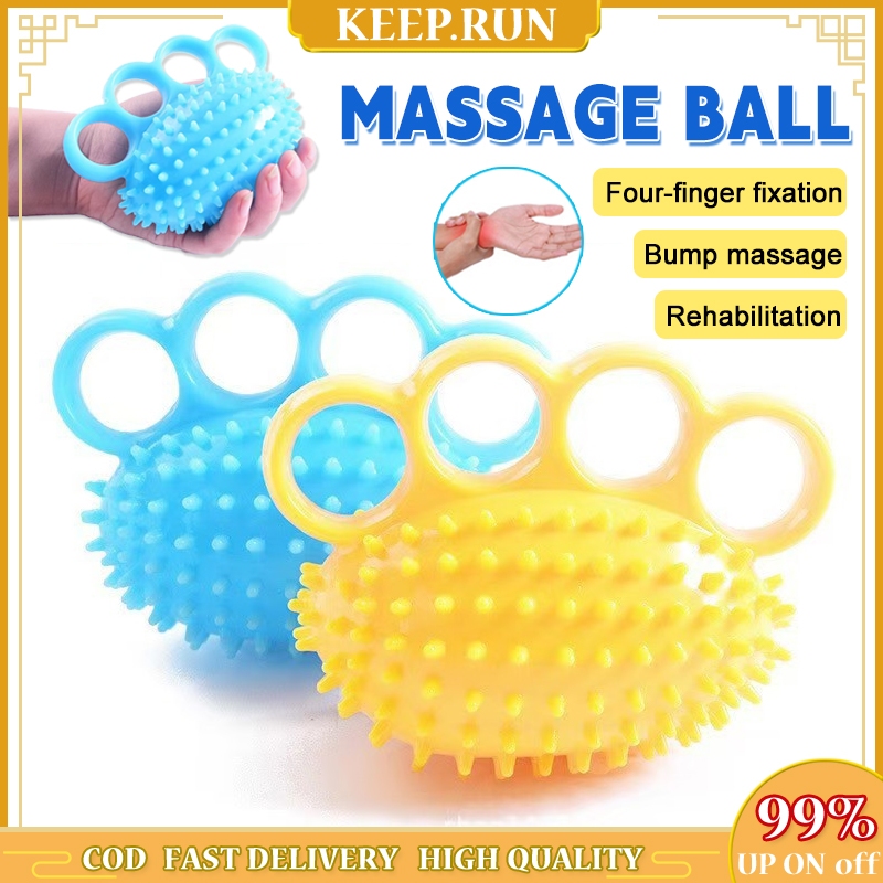 【Ready Stock】Hand Grip Ball Finger Exerciser Ball Anti-Spasticity Ball ...
