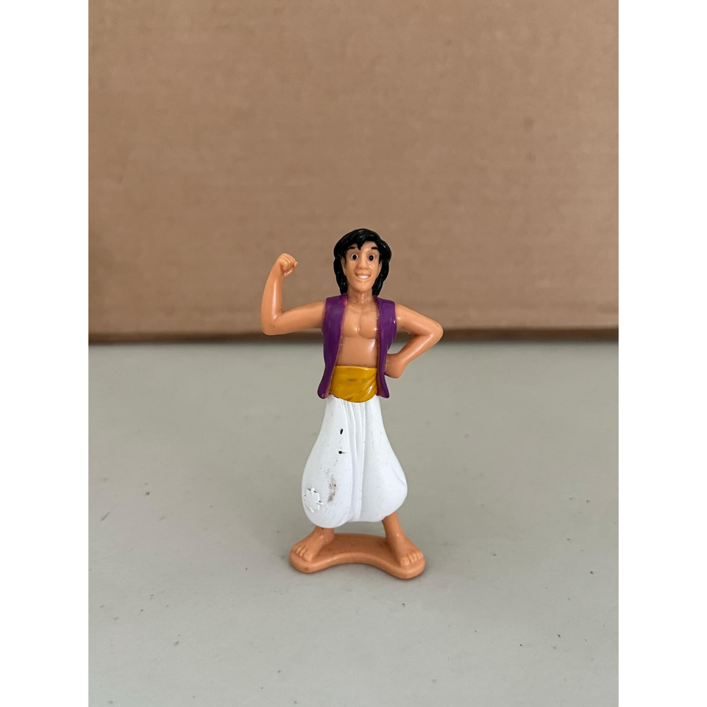 Disney Aladdin flexing his arm PVC Figure Village Figurine Toy Cake ...